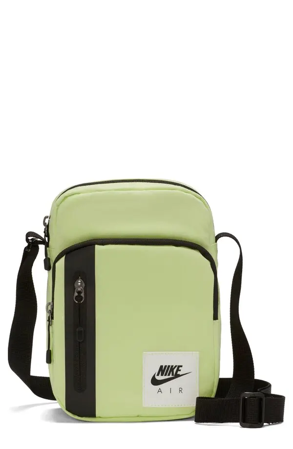 Nike Small Items Bag Green - Lime/ Black/ White | Editorialist